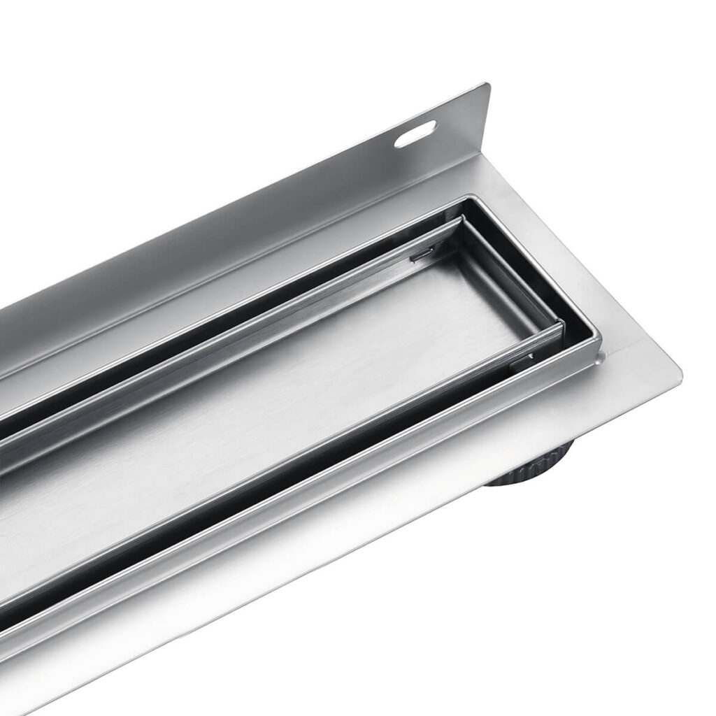 Height Adjustable hidden Floor Waste Drain For Shower E-02S - YZDRAIN
