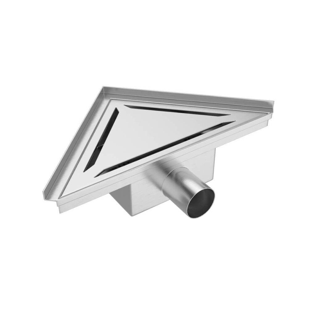 Custom corner shower drain-T-03 - YZDRAIN