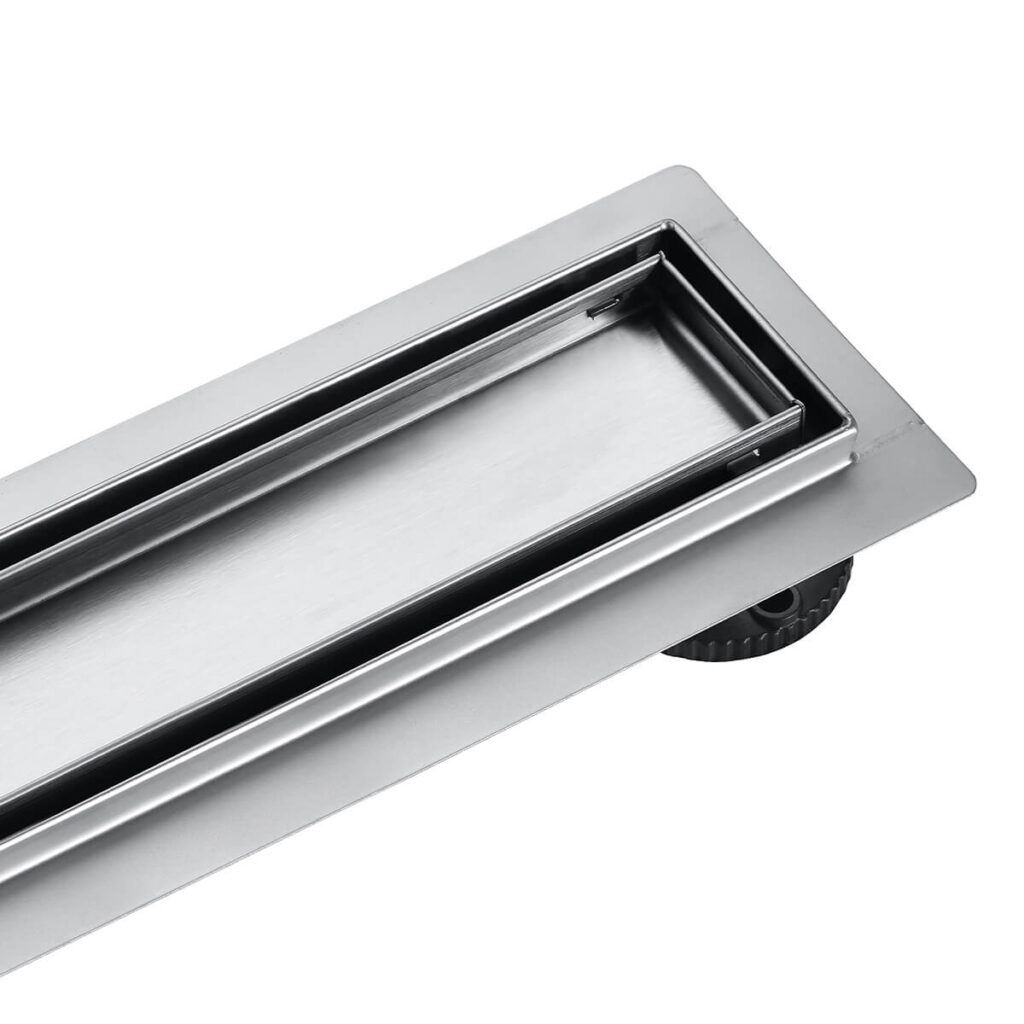Stainless steel linear drains factory-A-02S - YZDRAIN