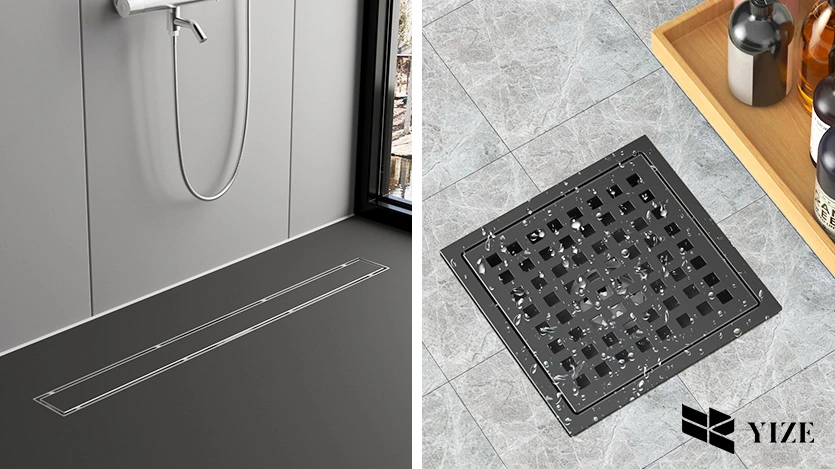 Linear Shower Drain vs. Center Drain in 2024: How to Choose - YZDRAIN