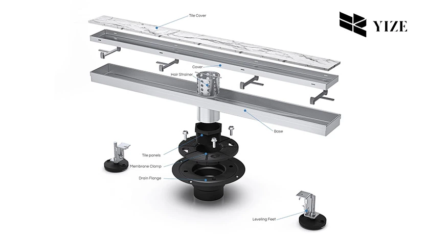 How to Install a Tile Insert Floor Drain: A Step-by-Step Guide - YZDRAIN