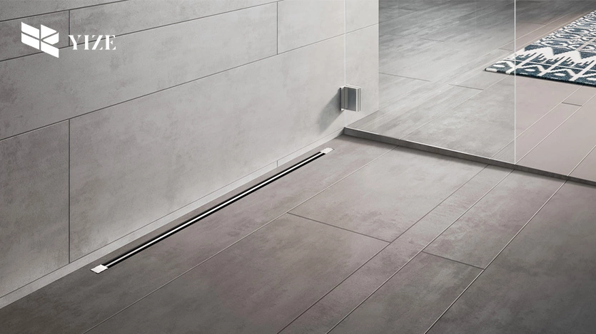 Best Way to Install a Shower Gradual Drain in a Concrete Area - YZDRAIN